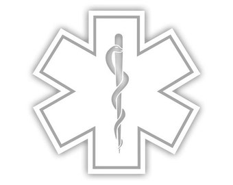 Star of Life Decal | Etsy