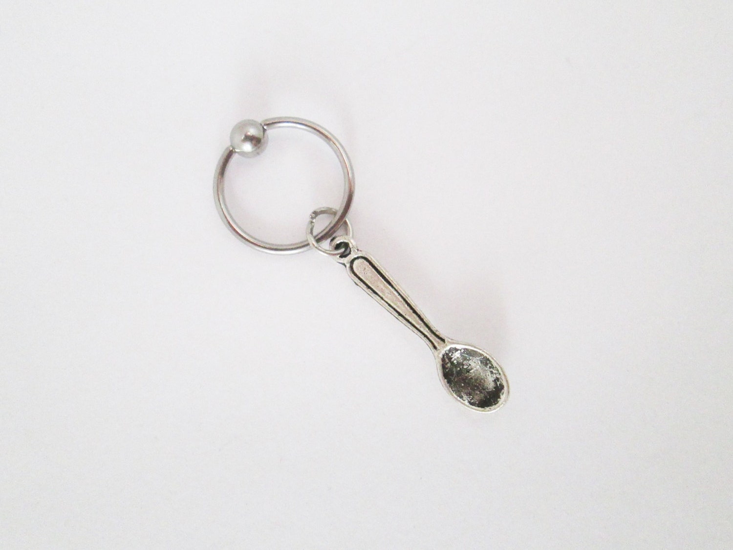 Spoon Helix Hoop Tragus Cartilage Piercing | Etsy UK