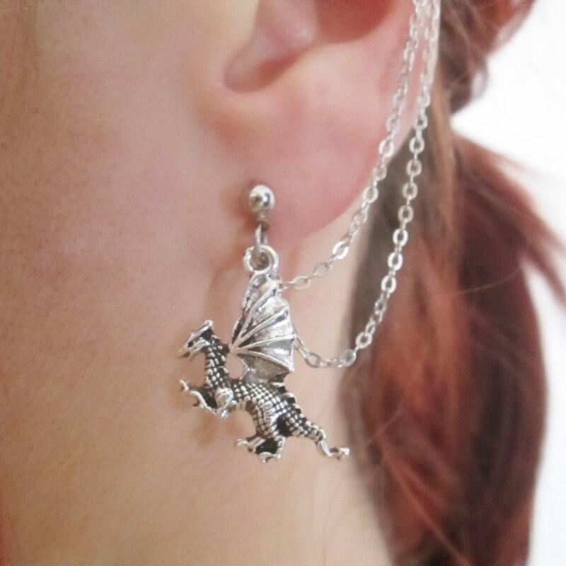 Dragon Ear Cuff - Etsy