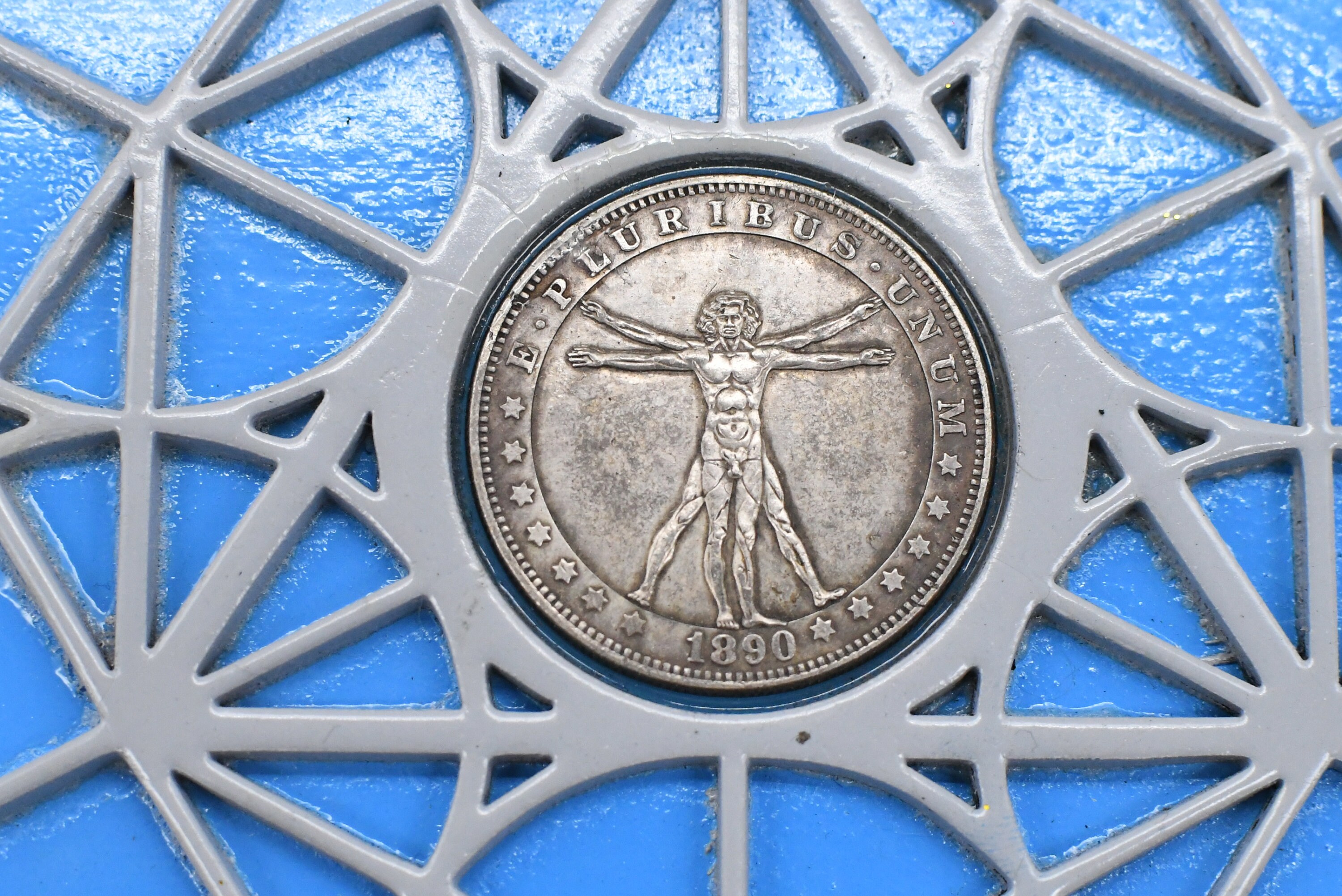 Metatron's Cube Engraving Vitruvian Man Sacred Geometry Art Laser ...