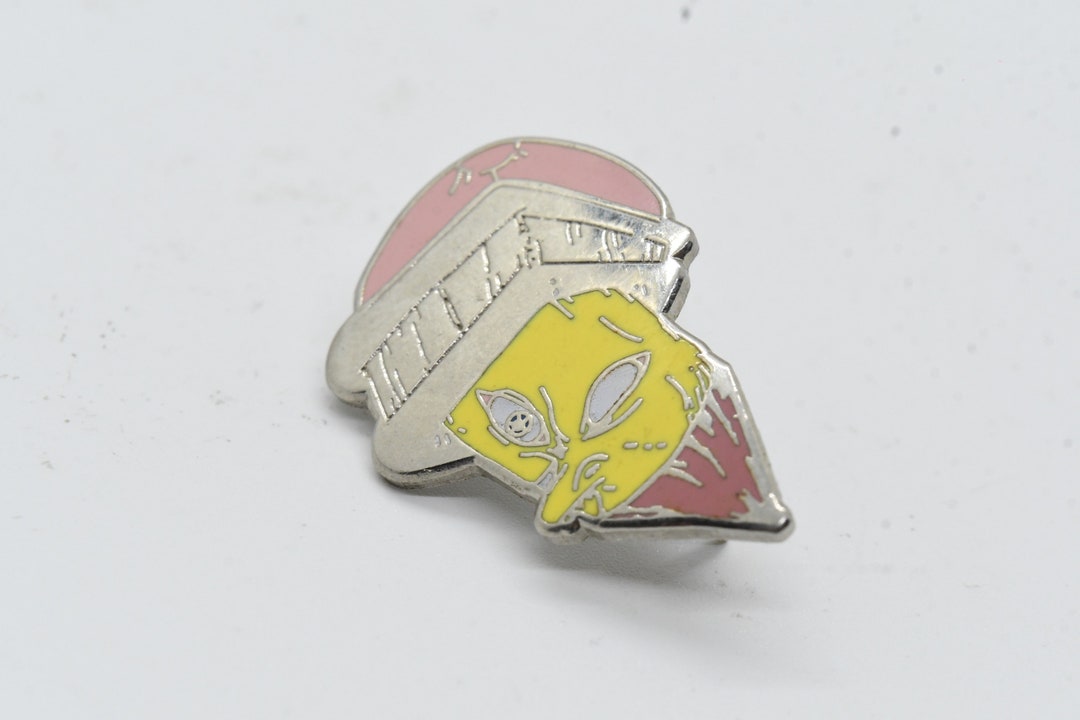 3rd Eye Eraser Pin Cartoon Pin Heady Pins Music Festival Hat Pins - Etsy