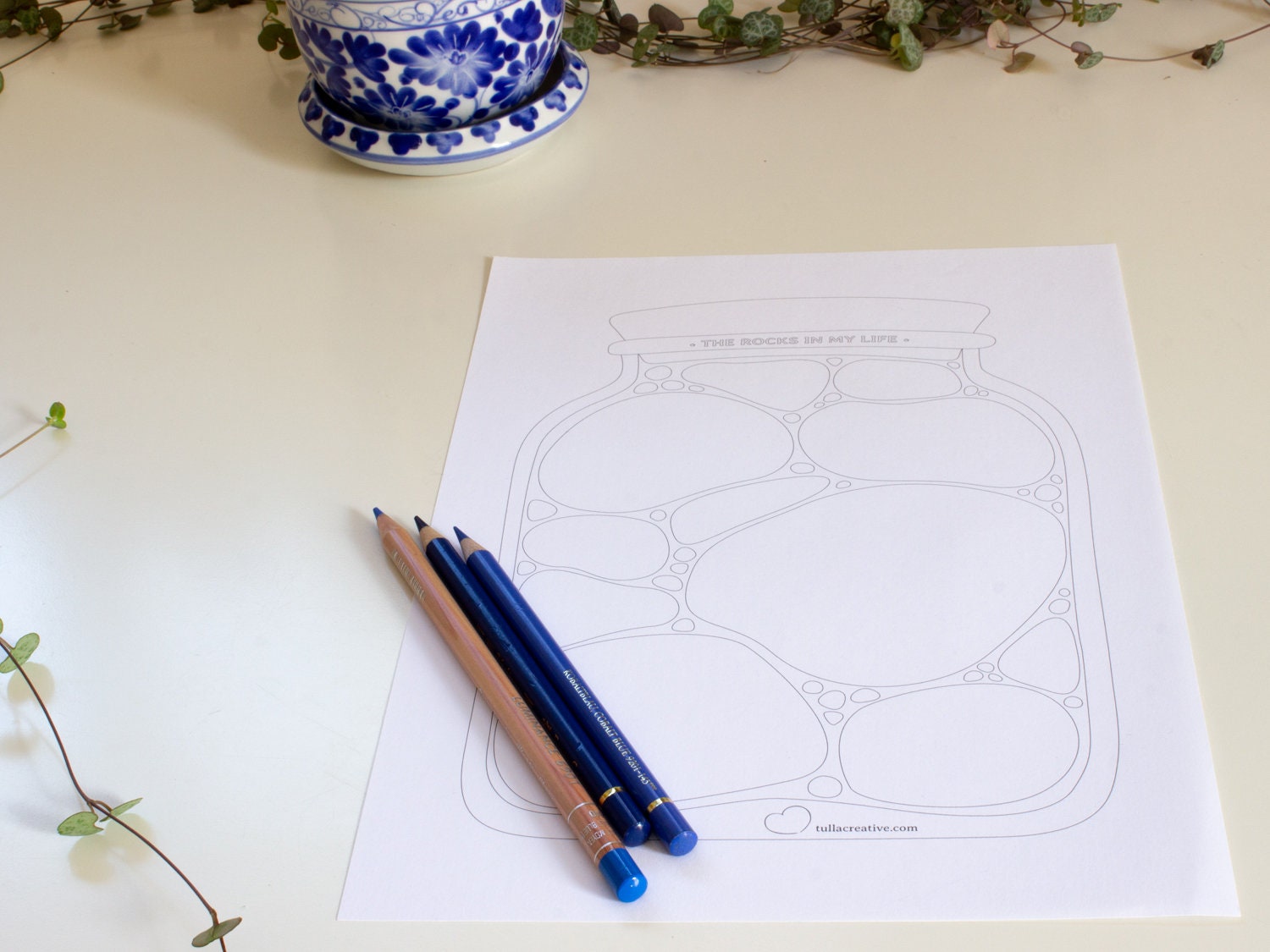 Printable Jar of Life: What Are the Rocks in Your Life? Personal Growth ...