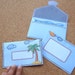 Day at the Beach: DIY Pop up Card & Envelope Set. Greeting Card ...
