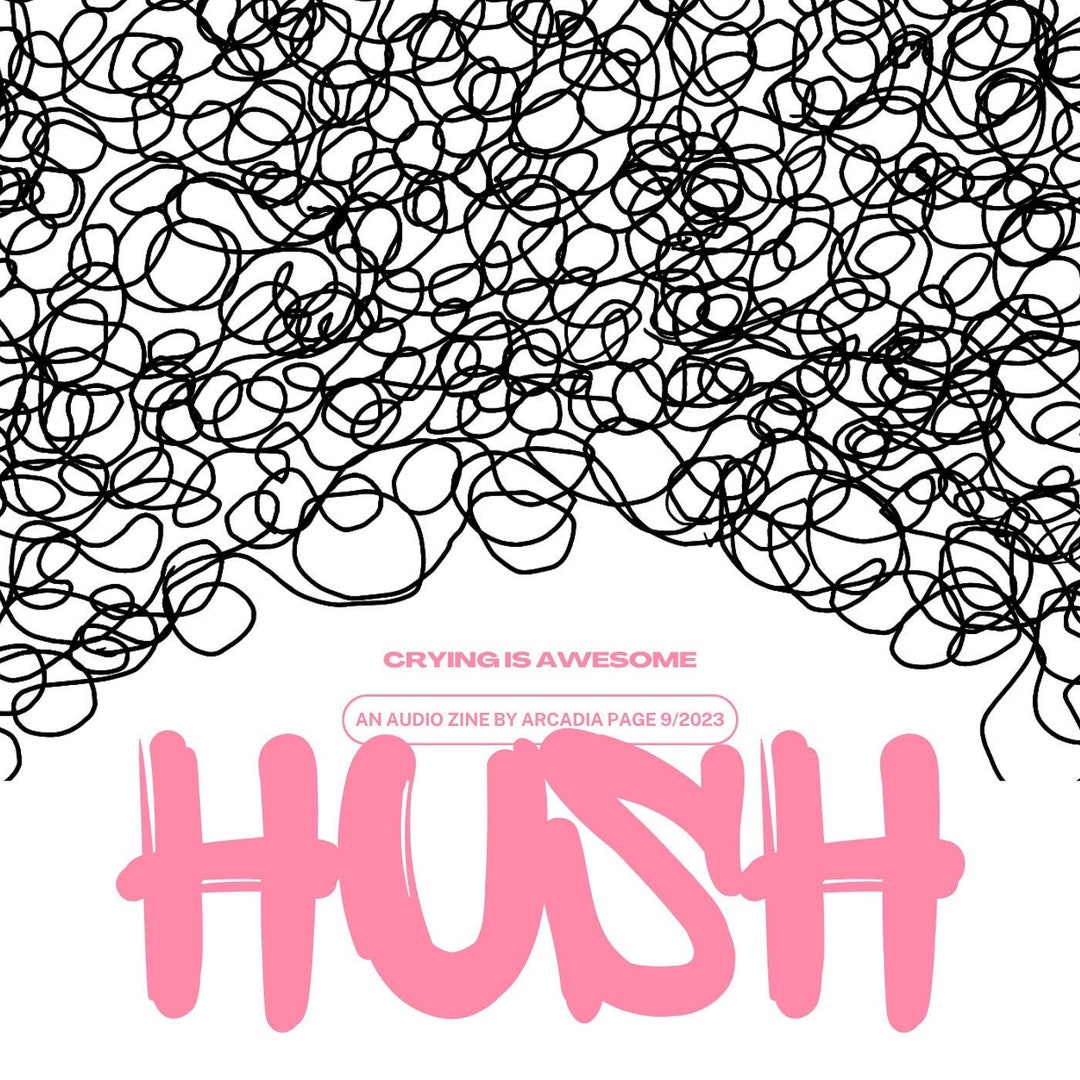 Hush Issue 1: Crying is Awesome Zine, Audio Zine - Etsy