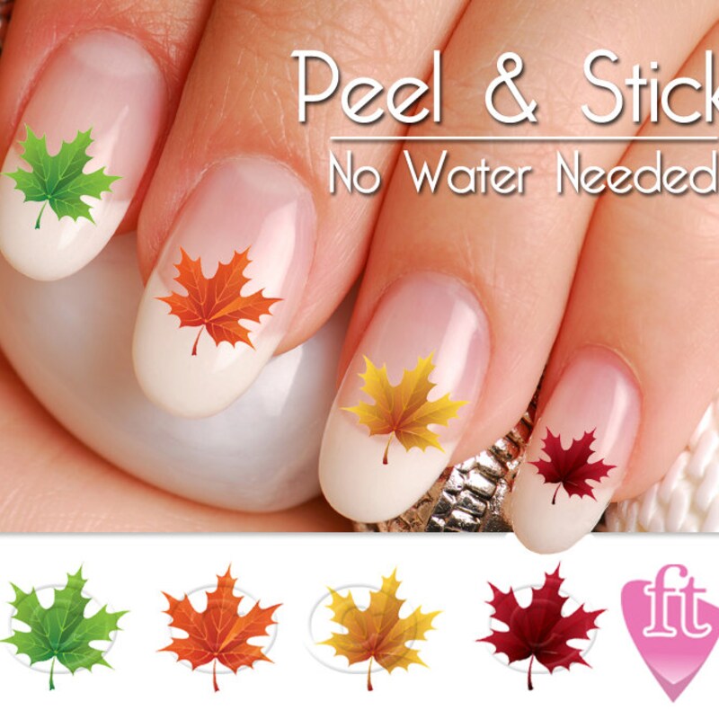 Fall Nail Decals - Etsy