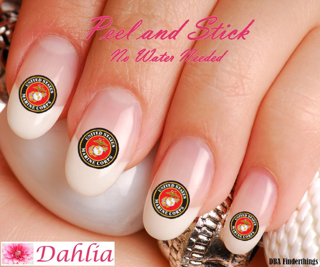 Soldier Nail Art Sticker Set MAR102 - Etsy