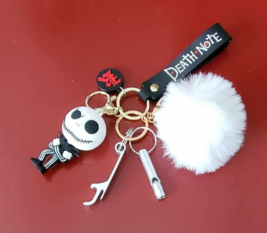 Horror Disney 3D Figurine Keychain Safety Accessories Nightmare Jack ...