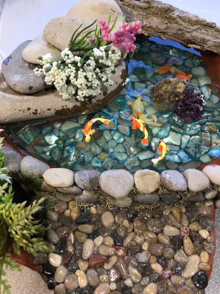 Miniature Set of 3 Teeny Tiny Koi Fish Fairy Garden | Etsy