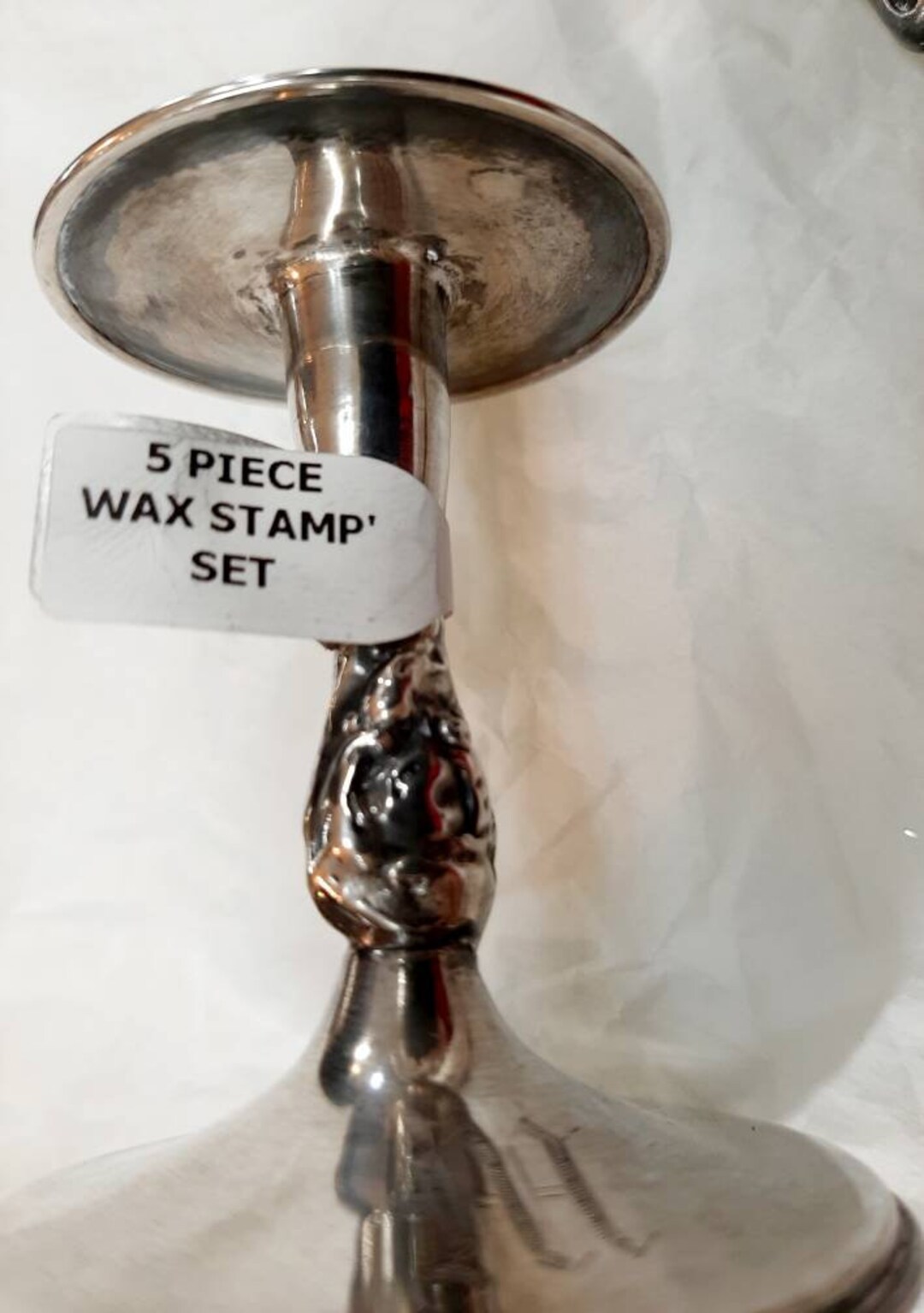 Antique Sterling 5 Piece Wax Stamp Set-rare-unique Letter (M) - Etsy