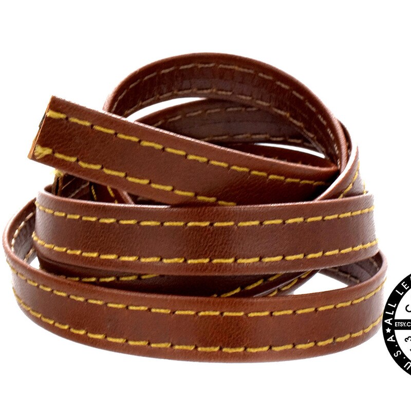 10mm Flat Leather - Etsy