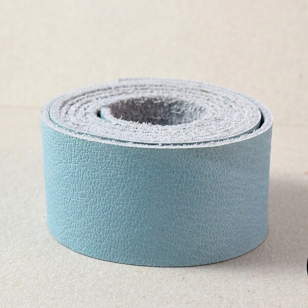 Light Blue Leather - Etsy
