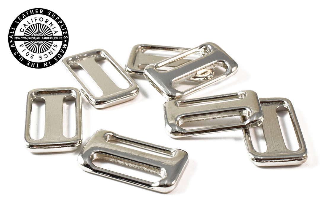 Square Metal Slider Closure Metal Buckle Bag Slider 5/8 Inch Buckle ...