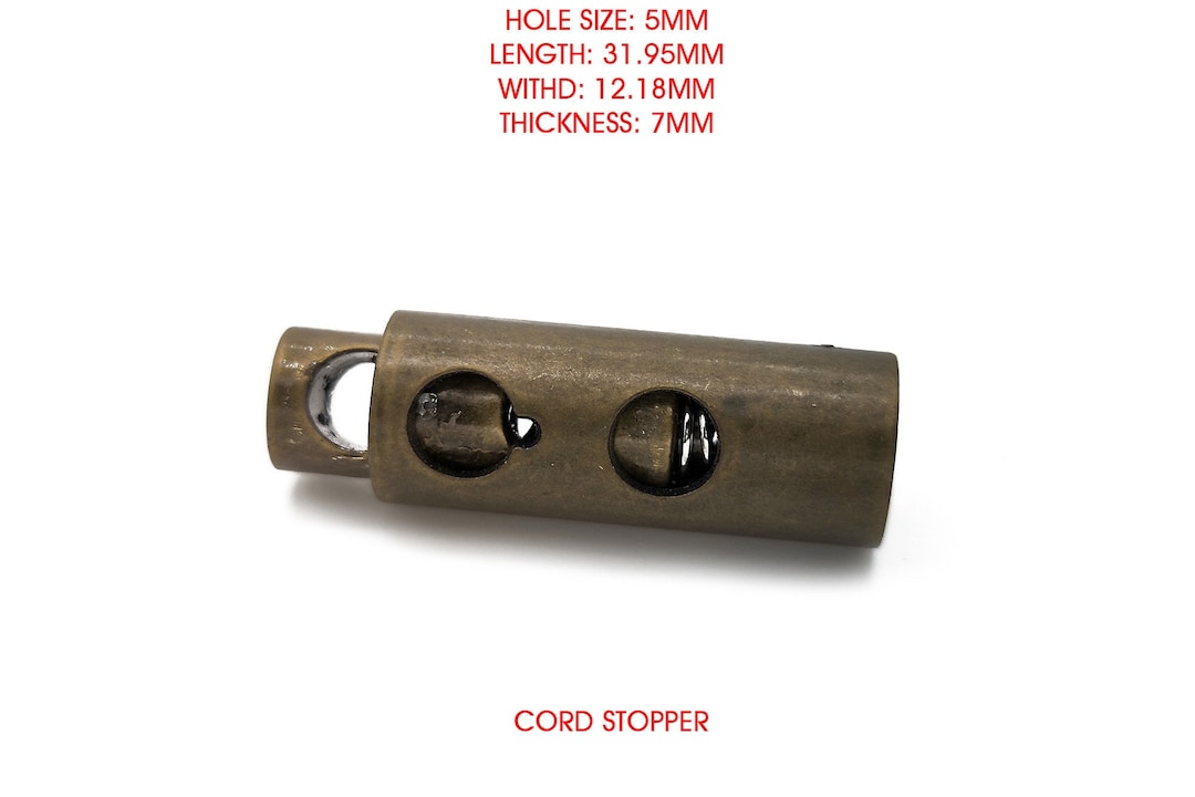 Plastic Double Hole Cord Stopper, Cord Toggles (24pcs) - Etsy