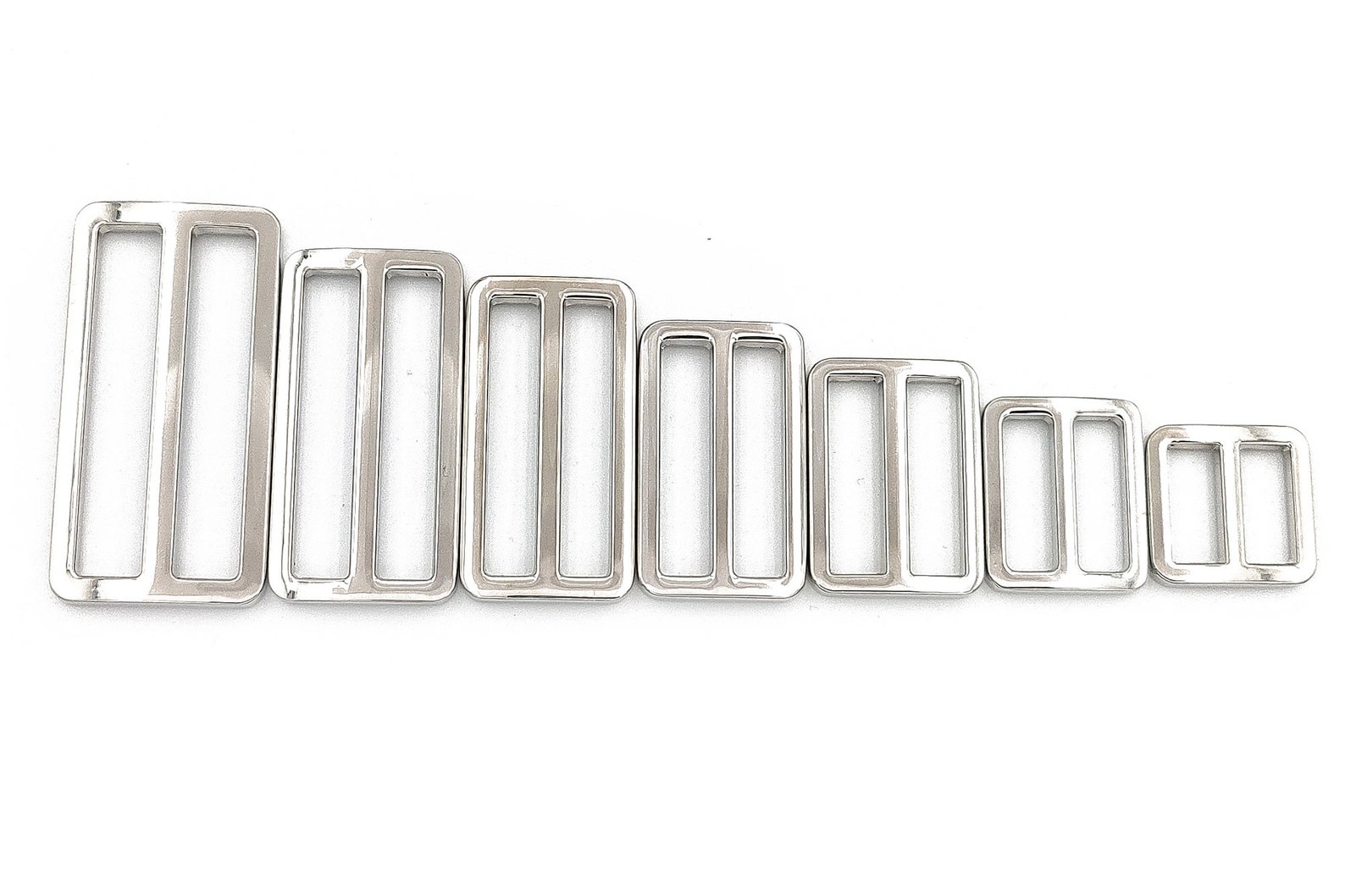 Metal Sliders for Leather Working and Handbag Making. Many Sizes From 3 ...
