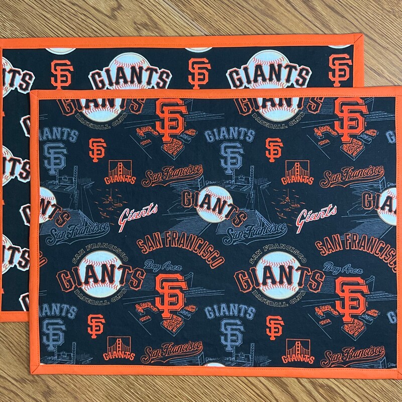 Baseball Placemats - Etsy