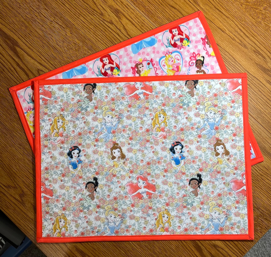 Disney Princess Placemat - Etsy