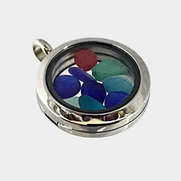 Glass Locket - Etsy