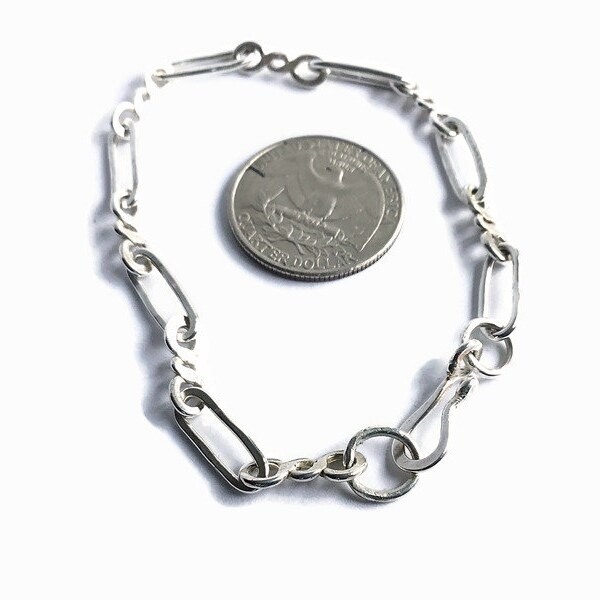 Hand Forged Bracelet - Etsy