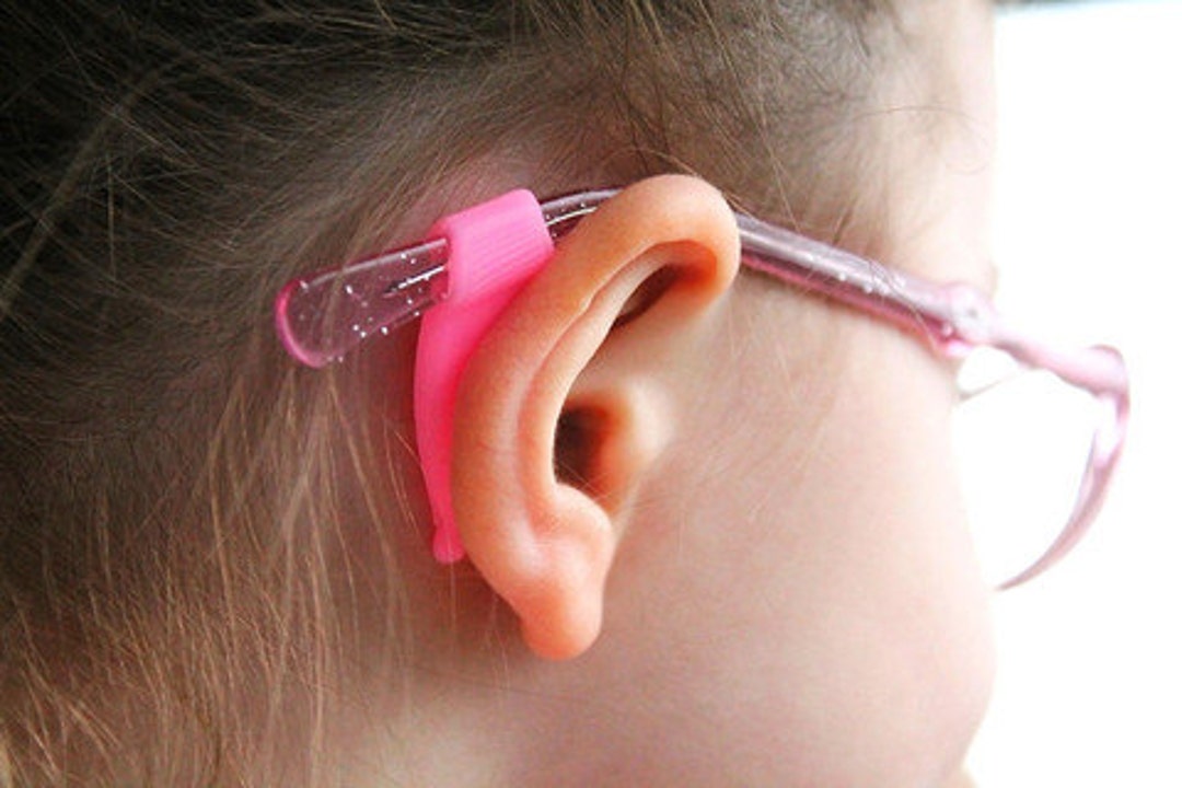 Pink Stay Puts Ear Lock for Kids Glasses or Adult Glasses to Prevent ...