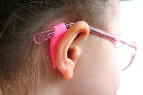 4 PAIRS Pink Stay Puts Ear Lock for Kids Glasses or Adult | Etsy