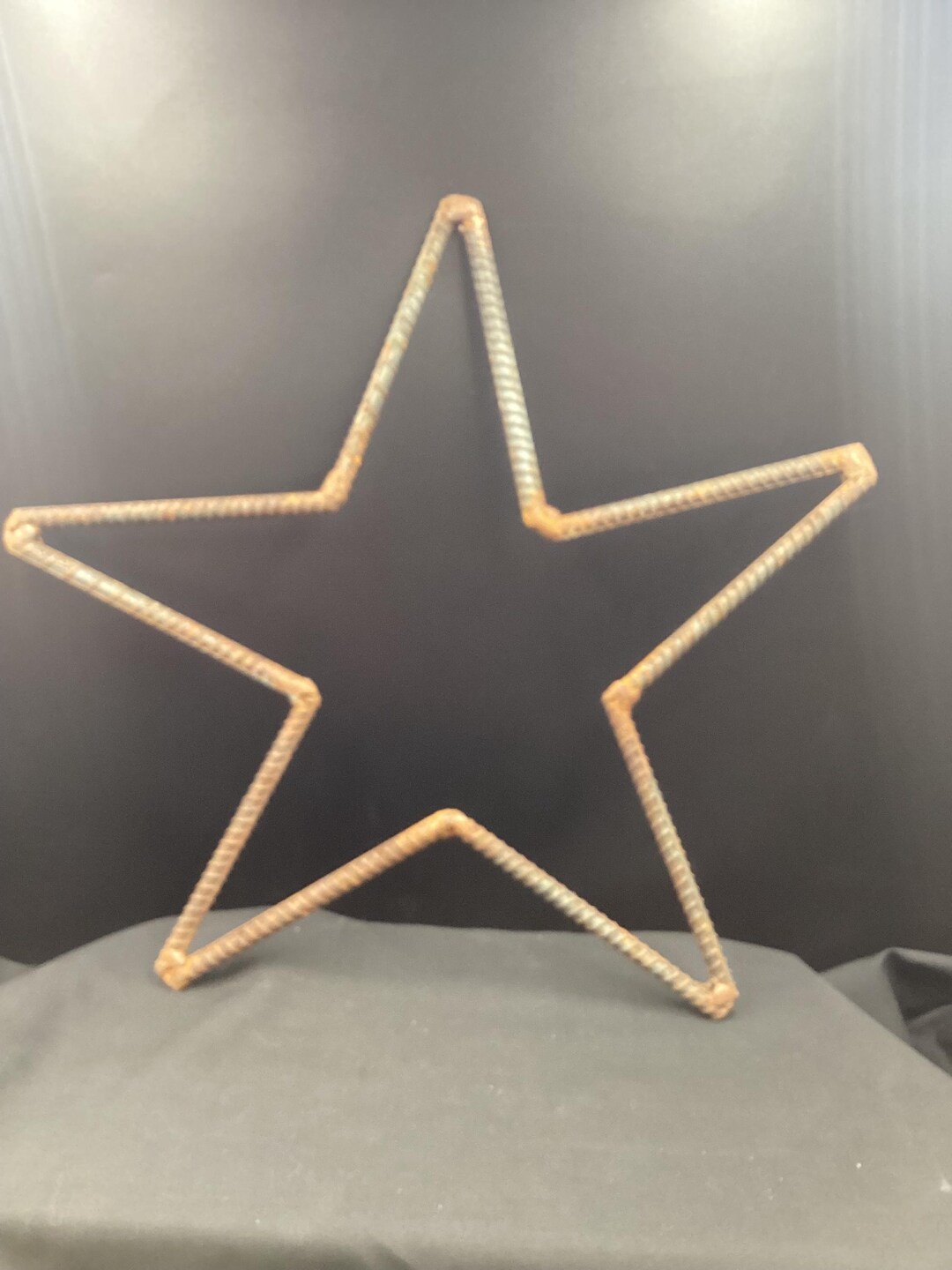 Rebar Star Made From Upcycled Materials Handmade 9 1/2” Tall - Etsy