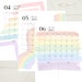 Printable Rainbow Monthly Planner *** DIGITAL DOWNLOAD ONLY*** - Etsy