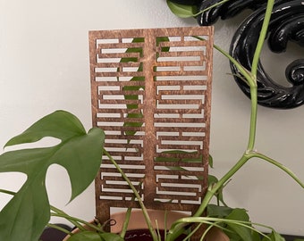 Plant Trellis Geometric Trellis Plant Decor Wood Trellis. | Etsy