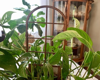 Plant Trellis Geometric Trellis Plant Decor Wood Trellis. | Etsy