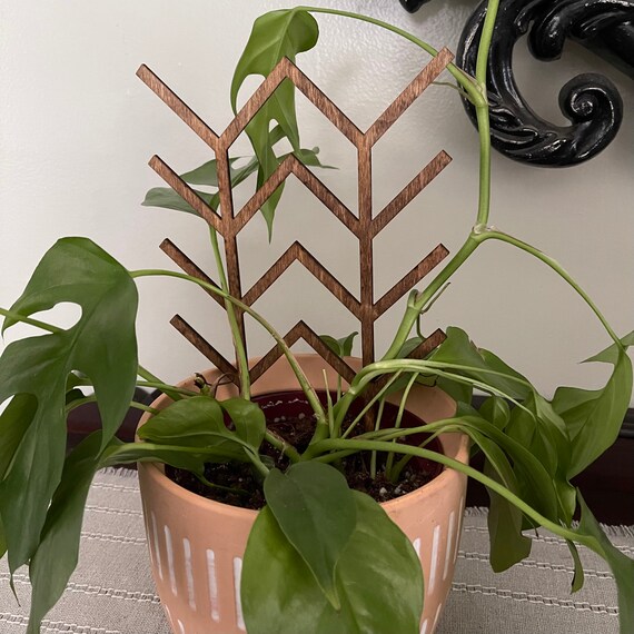 Plant Trellis Geometric Trellis Plant Decor Wood Trellis. - Etsy