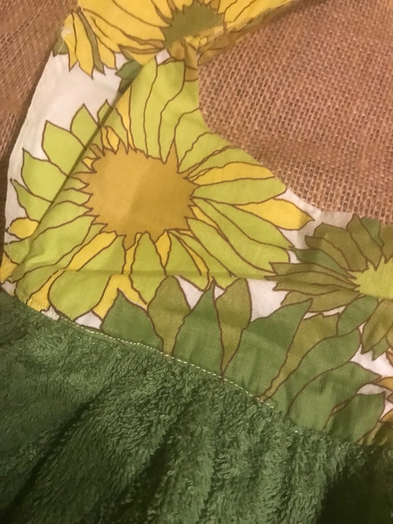 Vintage Terrycloth Apron - Etsy