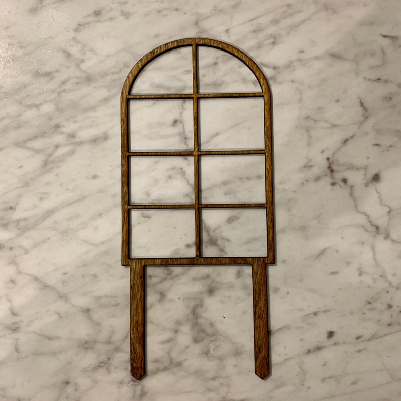 Plant Trellis Arch Window Trellis Plant Decor Wood Trellis. | Etsy