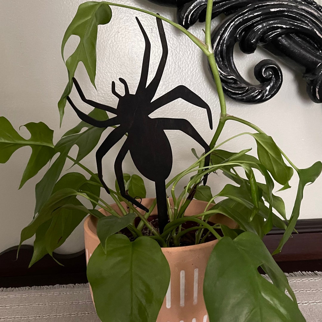 Plant Trellis Spider Trellis Halloween Plant Trellis Wood - Etsy