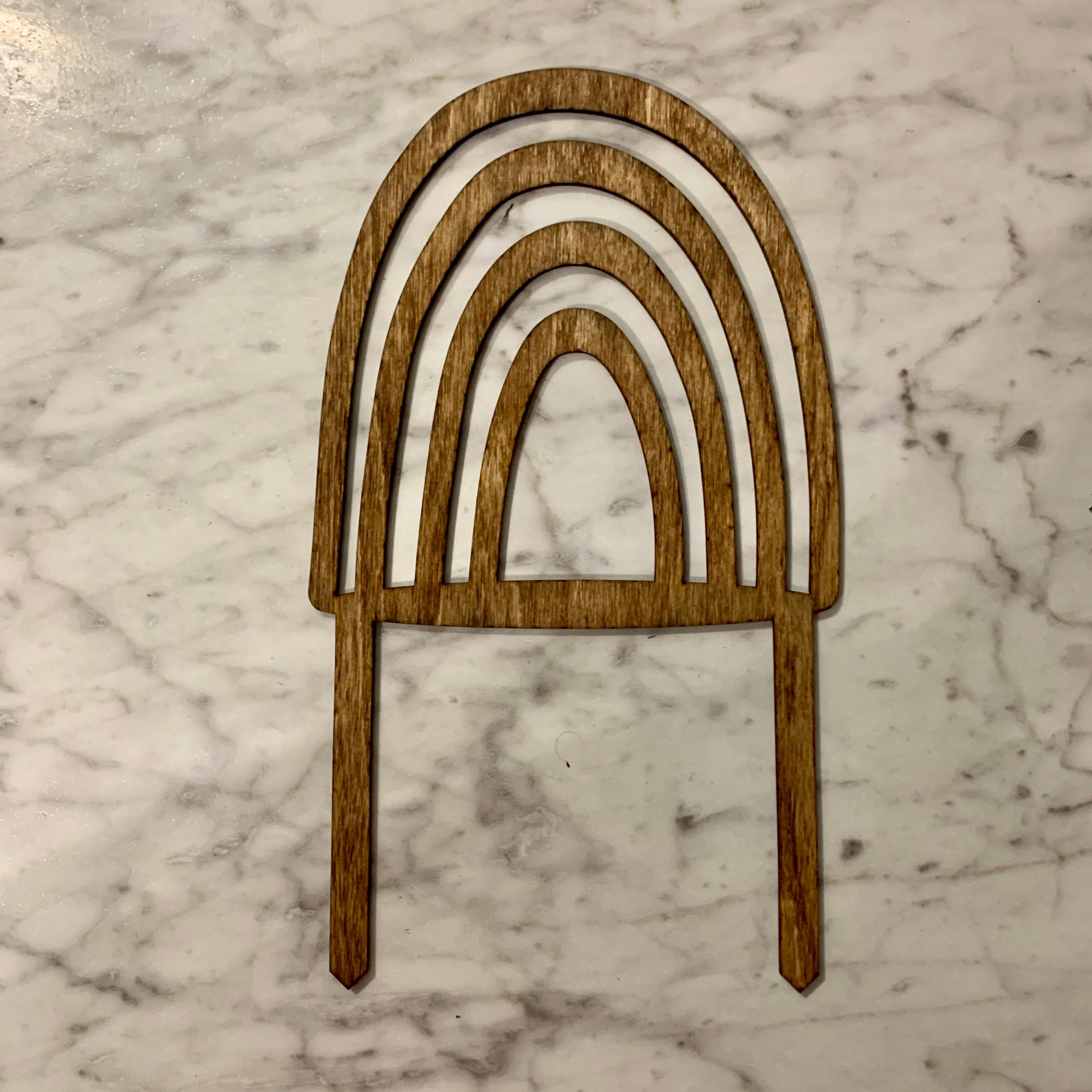 Plant Trellis Rainbow Trellis Plant Decor Wood Trellis. | Etsy