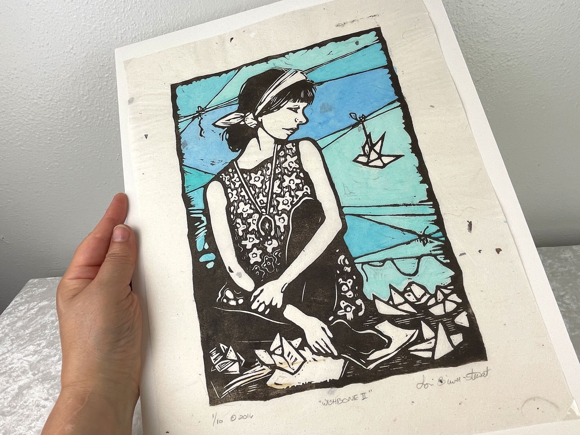 Wishbone II, Girl Sitting, Origami Bird, String, Girl Thinking and ...