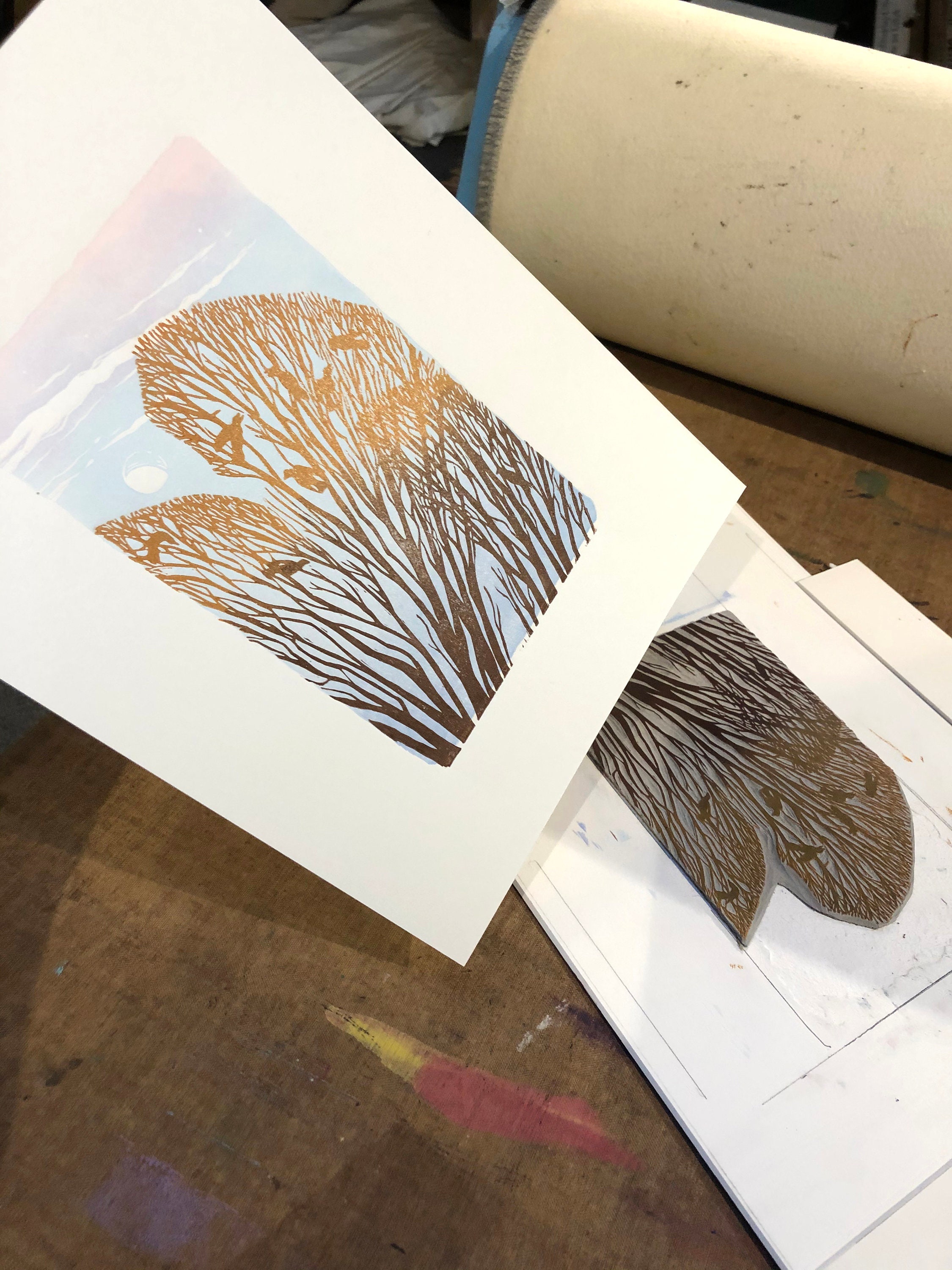 Morning Chatter,Crow Art,Crows in Trees,Morning Landscape,Iowa ...