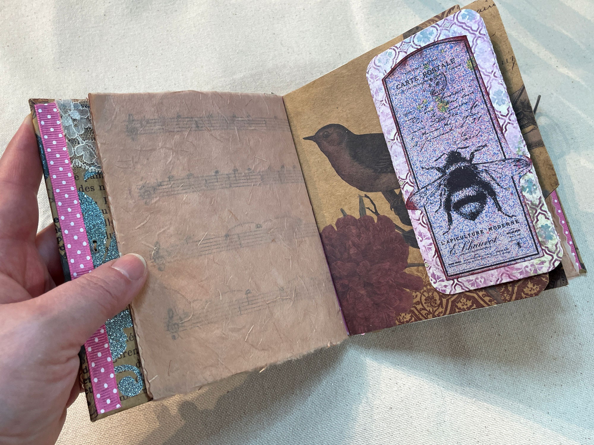 Sparrow Journal,bird Journal,junk Journal,diary,bird,butterfly,art ...
