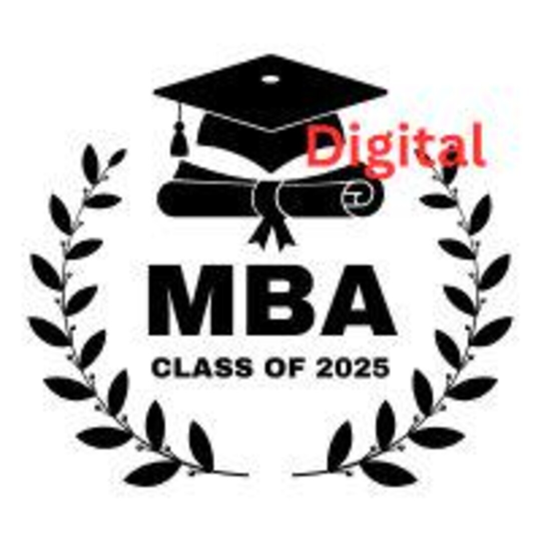 MBA Graduate Class of 2025 / Graduation File / Graduation Svg / Masters ...
