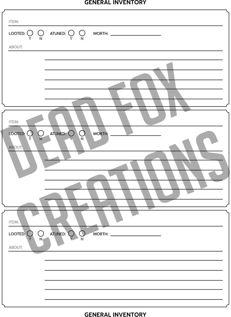 Dnd 5e Character Binder Printable Sheets // Campaign Journal - Etsy UK Dnd 5e Character Binder Printable Sheets // Campaign Journal - Etsy UK