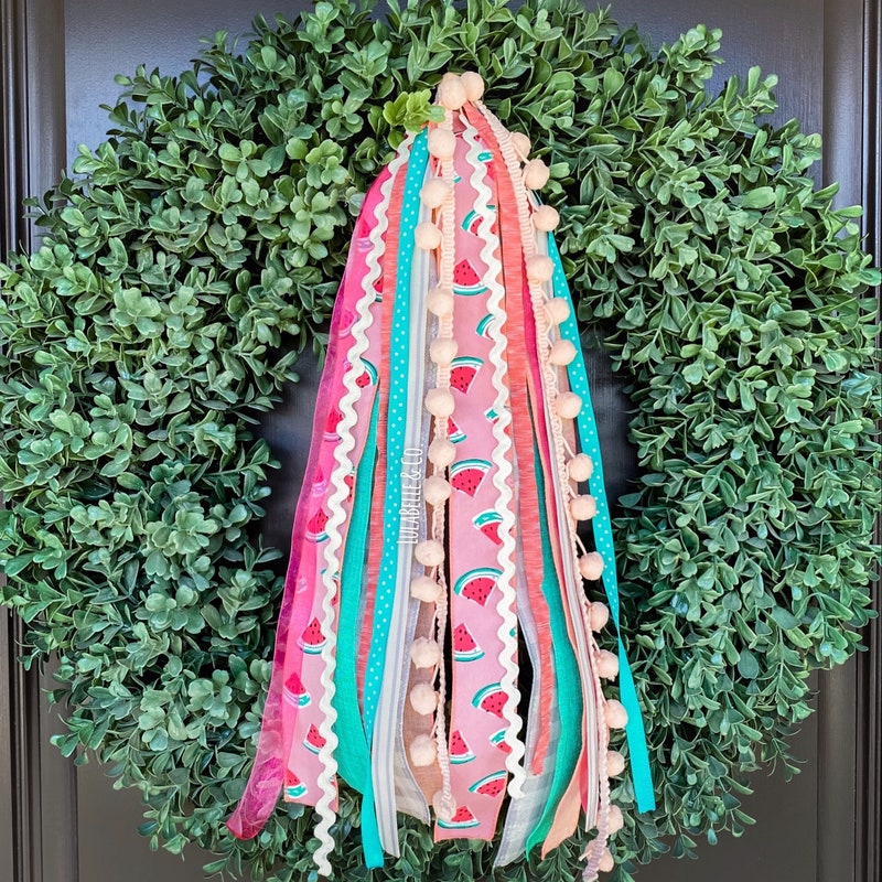 Ribbon Wreath - Etsy