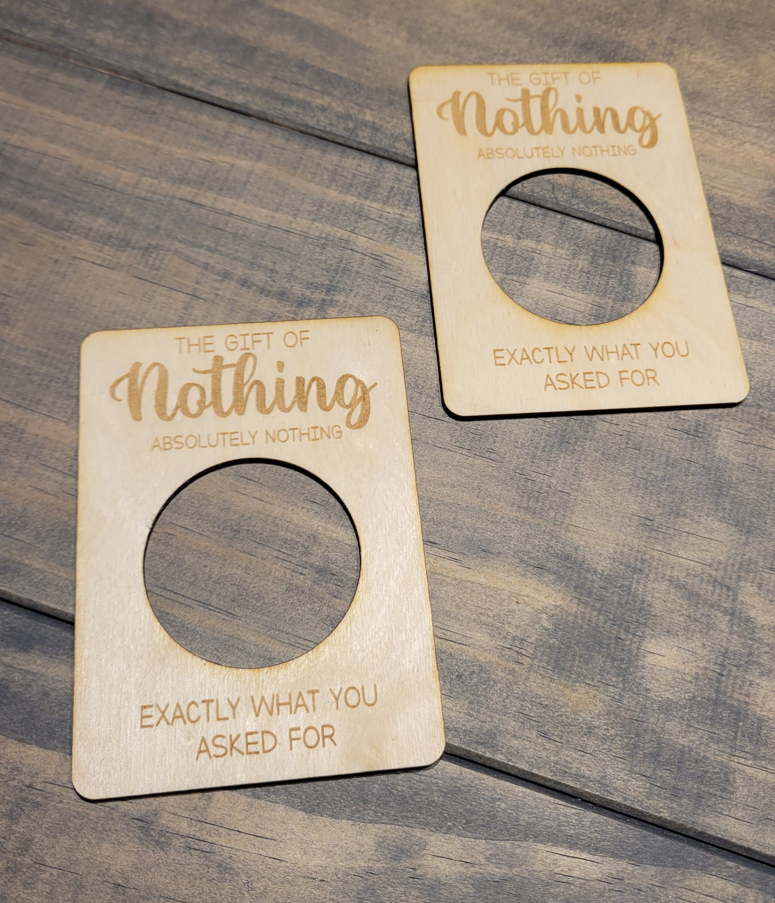 Nothing Gift, Gag Gift, Funny, Tree Decor, Holiday, Christmas - Etsy