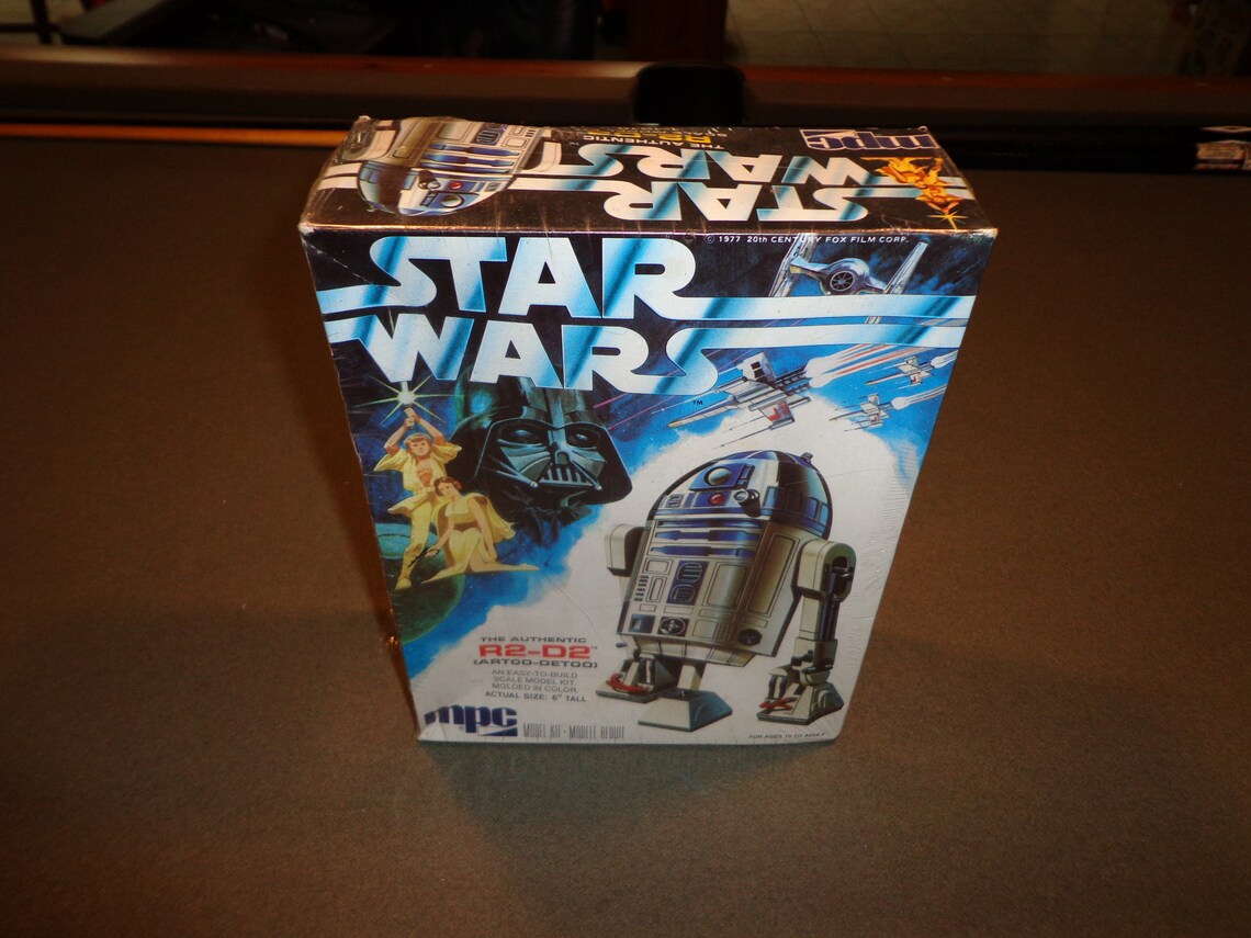Star Wars 1977 R2-d2 Mpc Model Kit Misb..mint in Sealed Box.. - Etsy