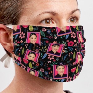 ALEXANDRIA OCASIO-CORTEZ Cloth Fabric Material for Mask Makers - Etsy