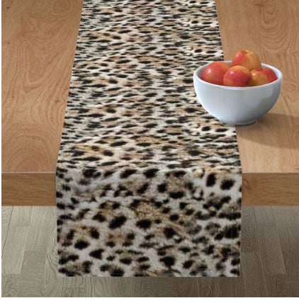 OCELOT ANIMAL PRINT Fabric - Prints on a Variety of Fabric Types - Free ...