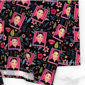 ALEXANDRIA OCASIO-CORTEZ Cloth Fabric Material for Mask Makers - Etsy