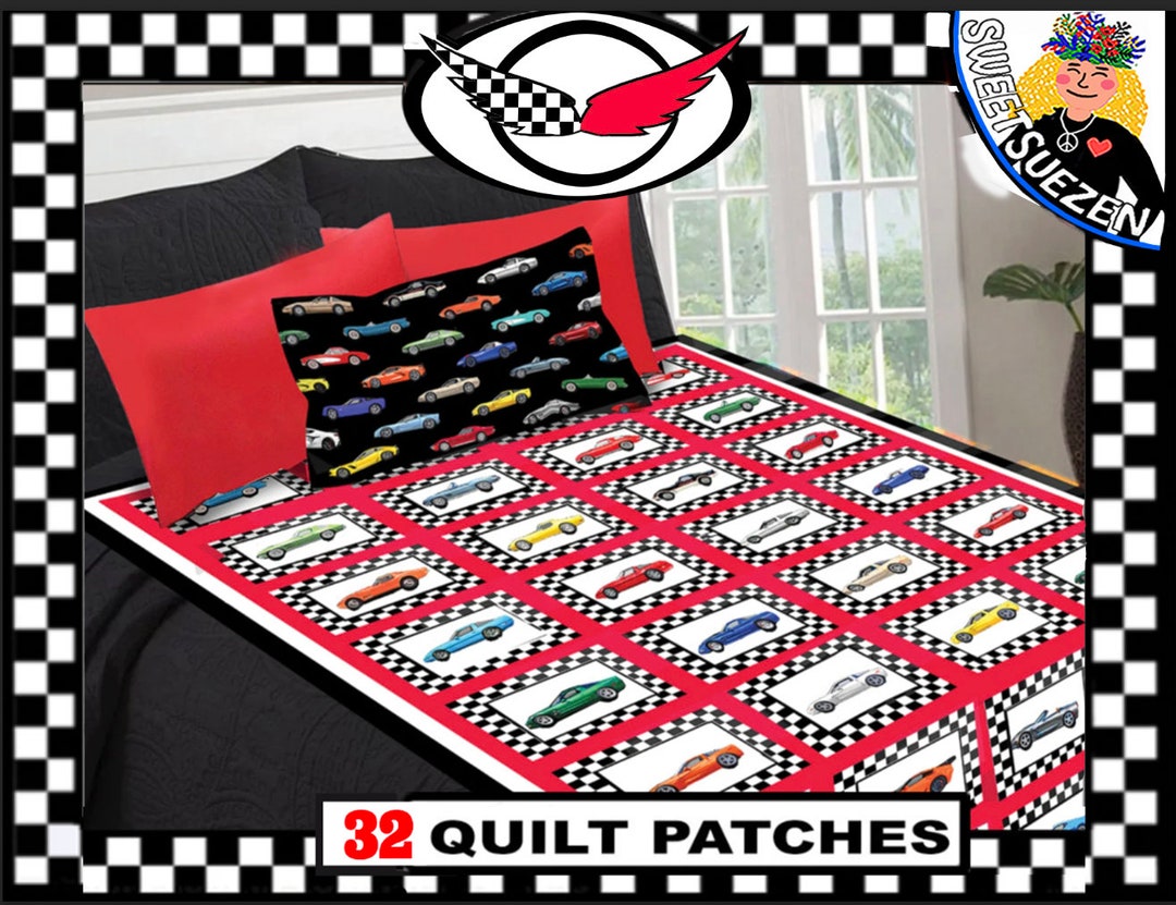 CORV ETTE FABRIC -create a Custom Gift for a Car Guy: Quilt, Wall Art ...