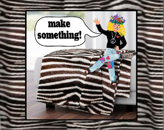 ZEBRA PRINT FABRIC Prints on a Variety of Fabric Types | Etsy