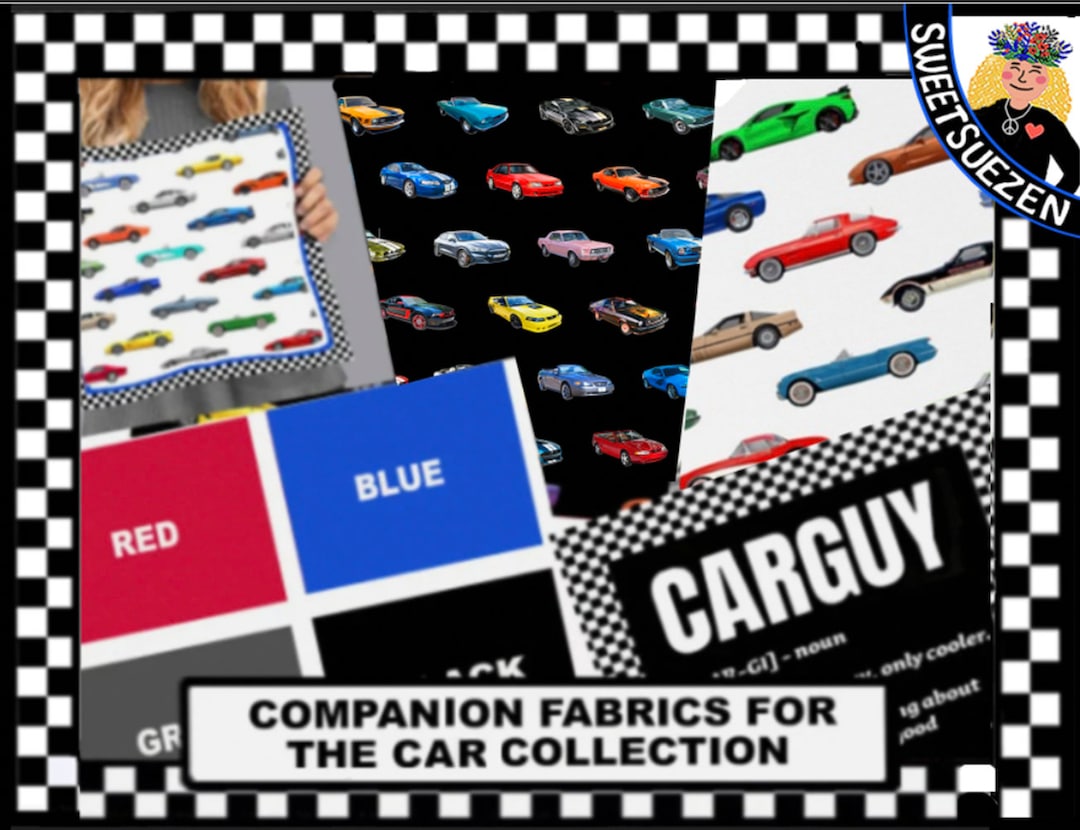 COMPANION FABRICS for Car Fabrics - Etsy