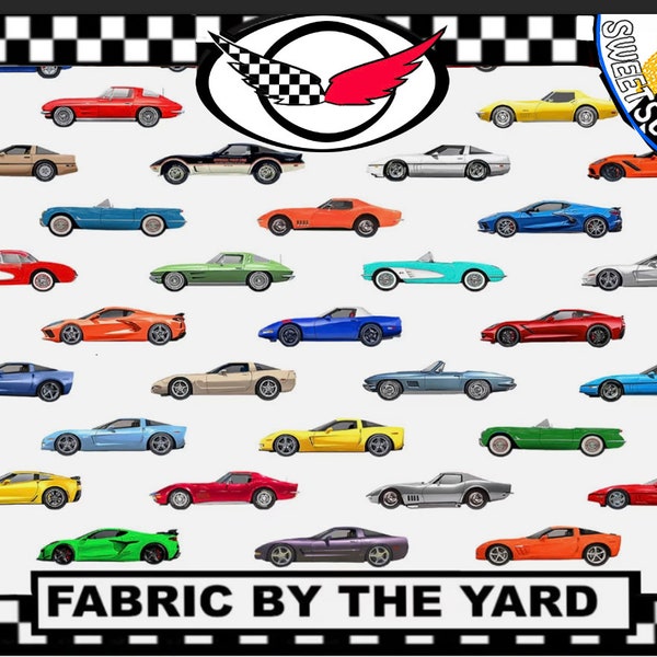 Race Car Print Fabrics - Etsy