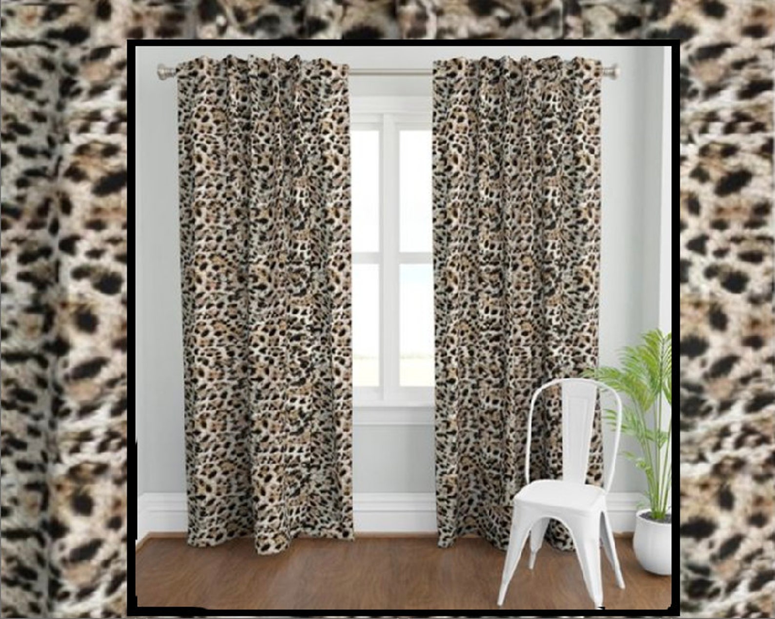 OCELOT ANIMAL PRINT Fabric - Prints on a Variety of Fabric Types - Free ...