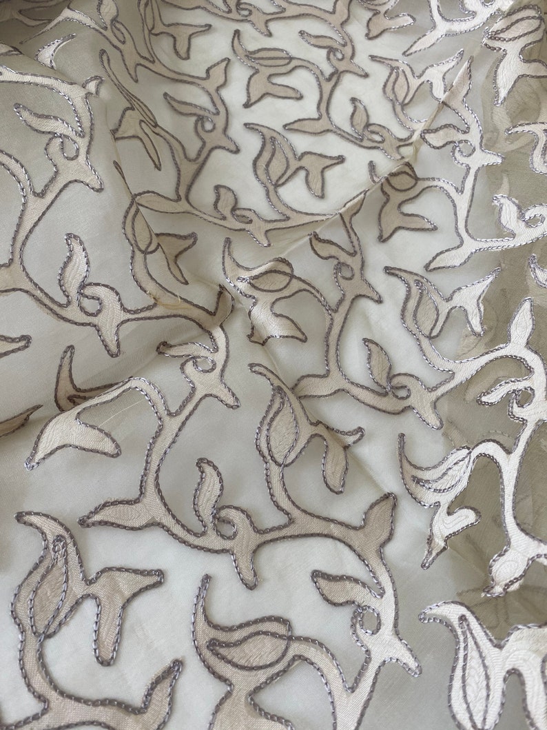 Sheer Fabric for Apparel or Home Decor 1.3 and 2 Yards of - Etsy